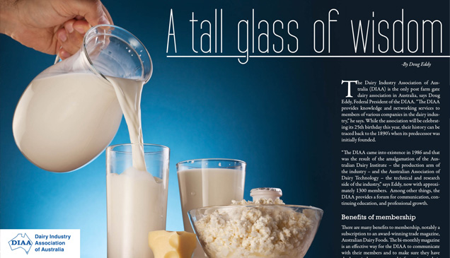 DIAA Dairy Industry Association of Australia | Business World Magazine