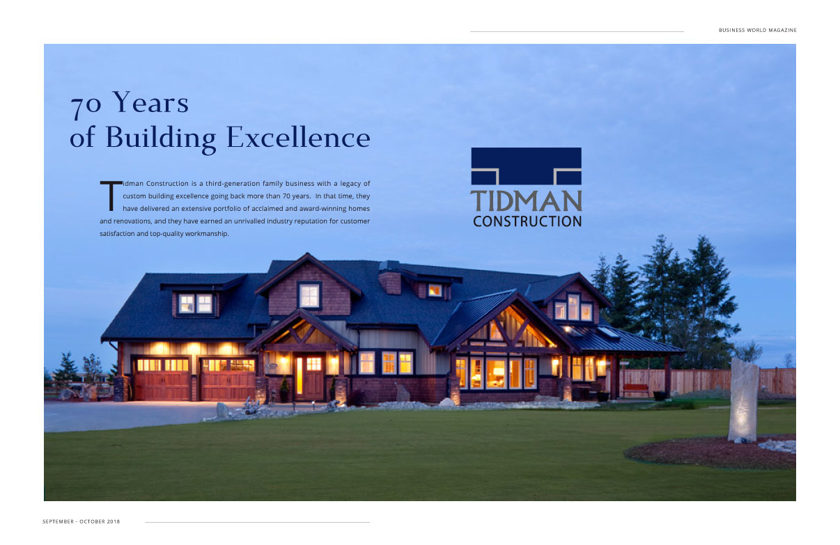 Tidman Construction | Business World Magazine